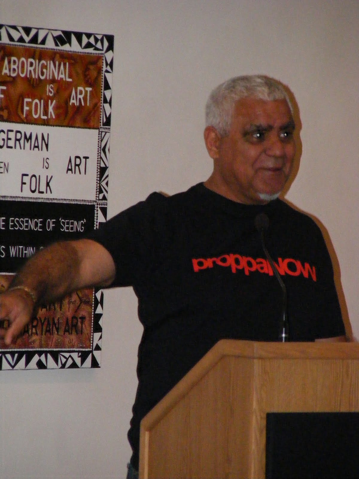 Art Museum Insider: Artist Richard Bell's Visit