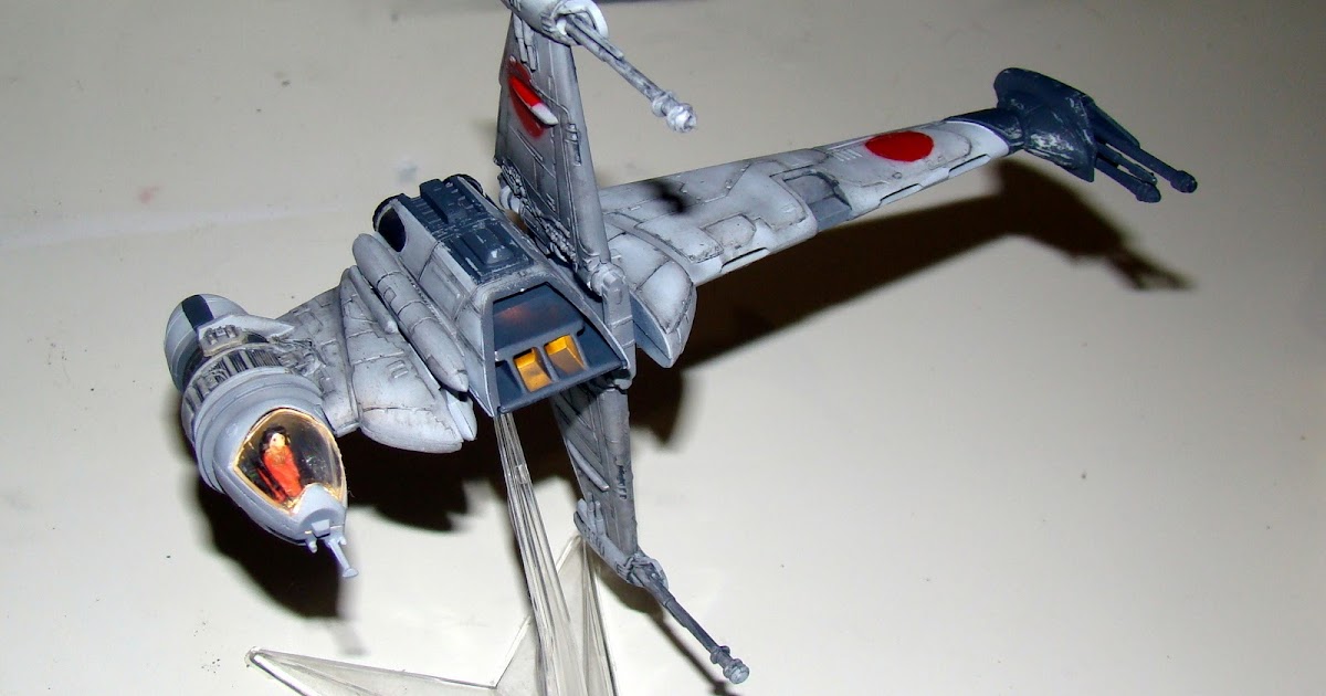 Club N Caldes: Star Wars B-Wing: Painting and weathering