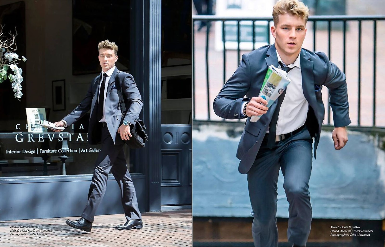 Seattle Artists Agency: Danik Reznikov's Featured Fashion Spread in WTF ...