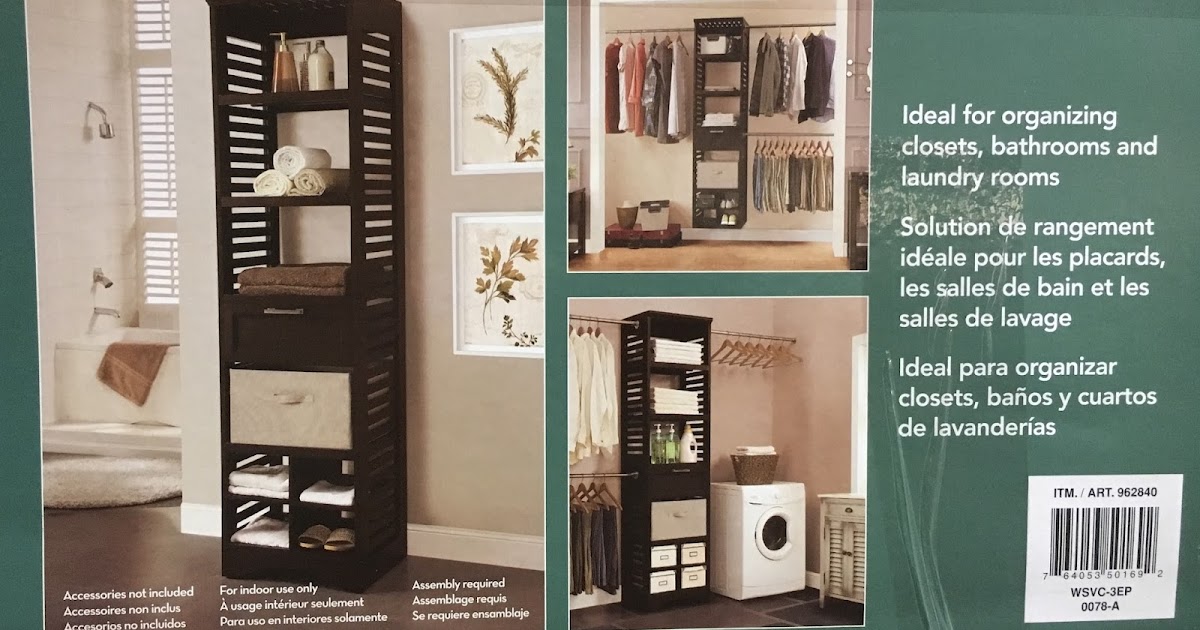 Whalen Closet Organizer | Costco Weekender