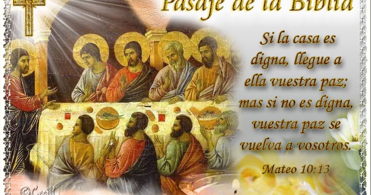 Vidas Santas: Santo Evangelio según san Mateo 10:13