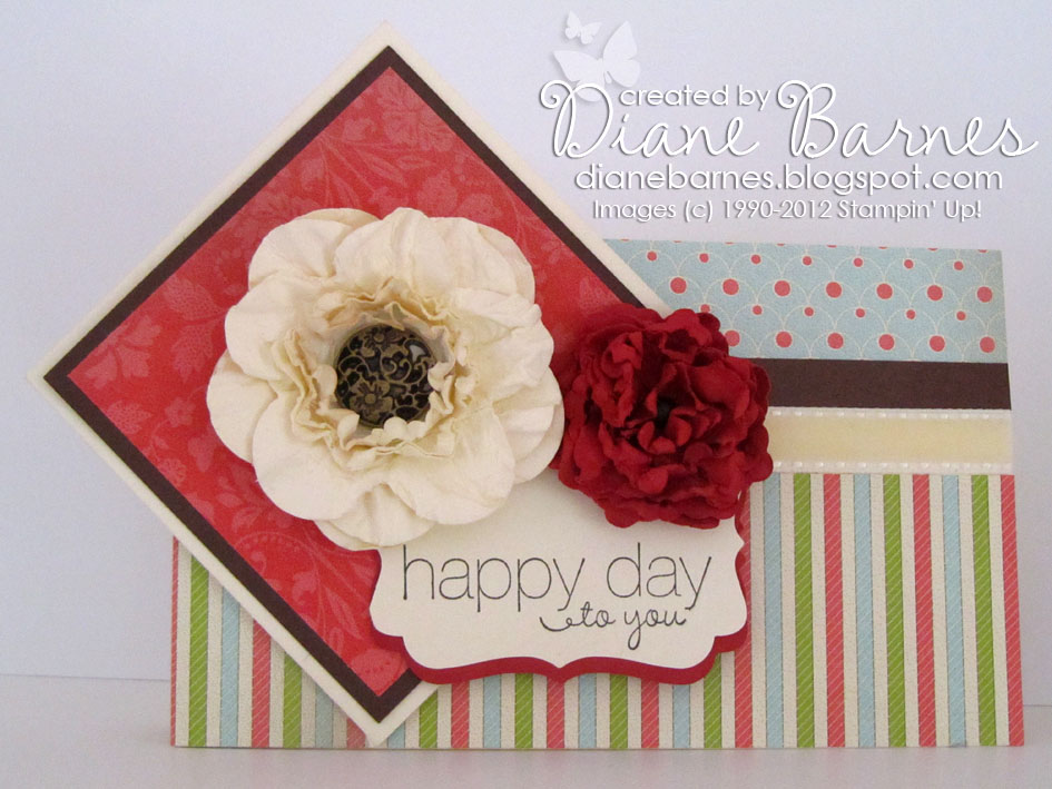 colour me happy: Enchanted flowers side spring card