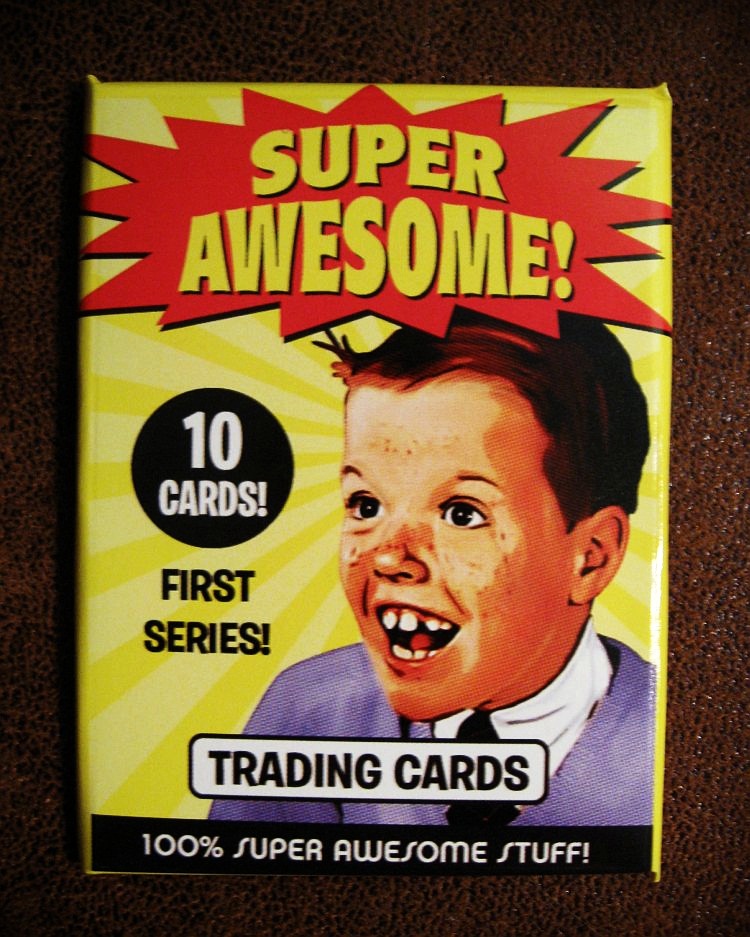 Lair of the Dork Horde: Super Awesome Trading Cards!
