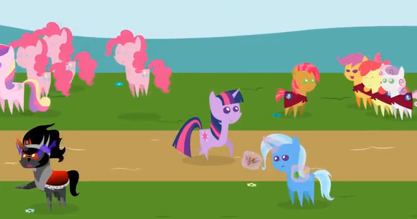 Equestria Daily - MLP Stuff!: Animation: Look back
