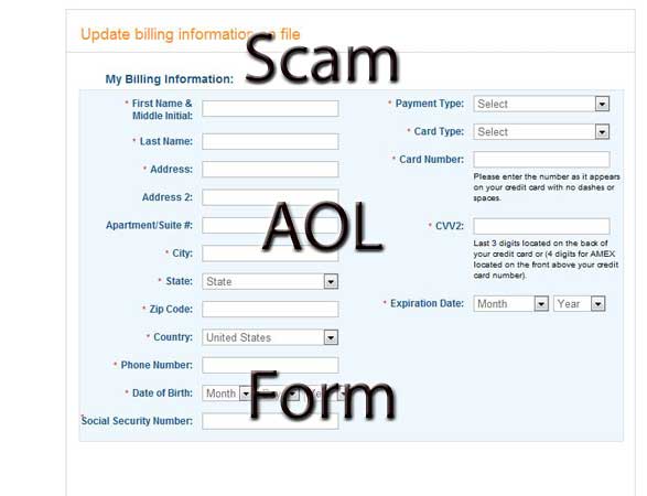 Beware! It's a Cyber World: Phishing Scam Alert - - "Billing update ...