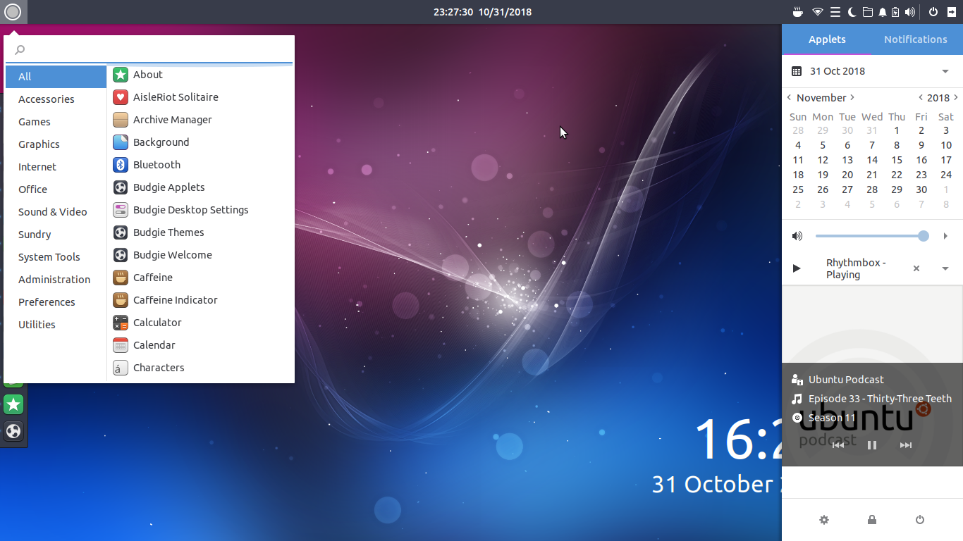A Journey on Budgie Desktop #1: Top Panel