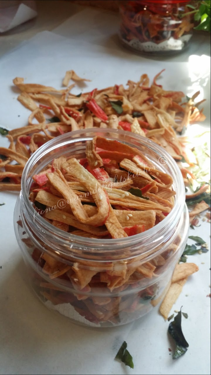 Warm Delights Kitchen: Homemade Crispy Crab Meat Stick