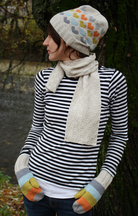 Rede Mode: Scarves-knitting patterns