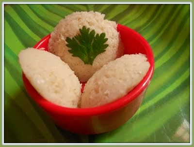 Upala: Red rice Mini Idli