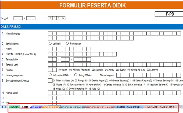 Cara Download Formulir Dapodik - hererload