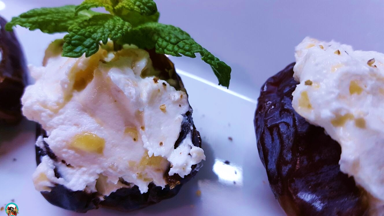 Dátiles egipcios rellenos - ¡Huele Bien!