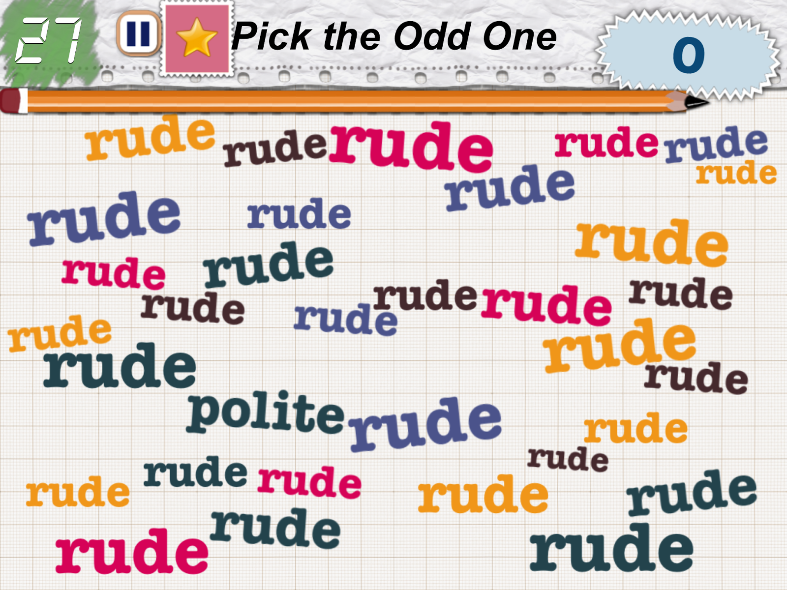 Schoolhouse Talk!: Appy Hour: Word Mess