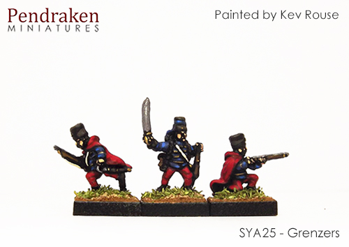 10mm Wargaming: SYW Austrian Photos from Pendraken Miniatures