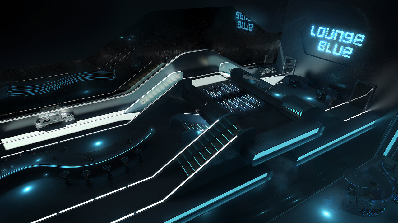 Futuristic Interiors Renderings by Tarik Keskin | Computer Graphics ...