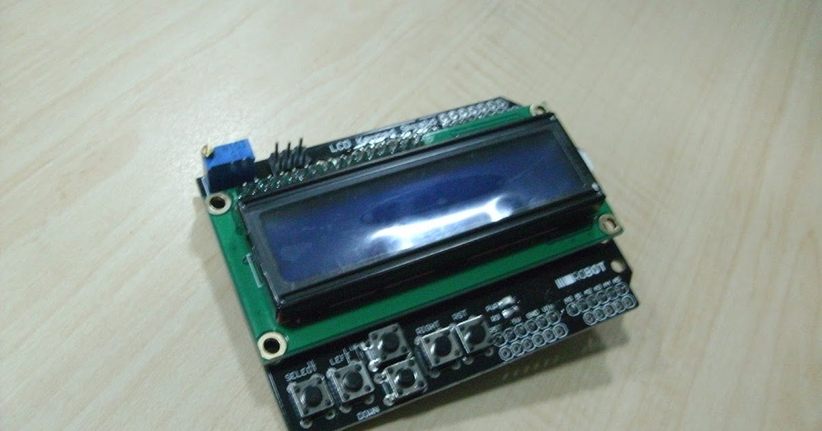 Cara menggunakan tombol keypad pada LCD shield (How to use keypad on ...
