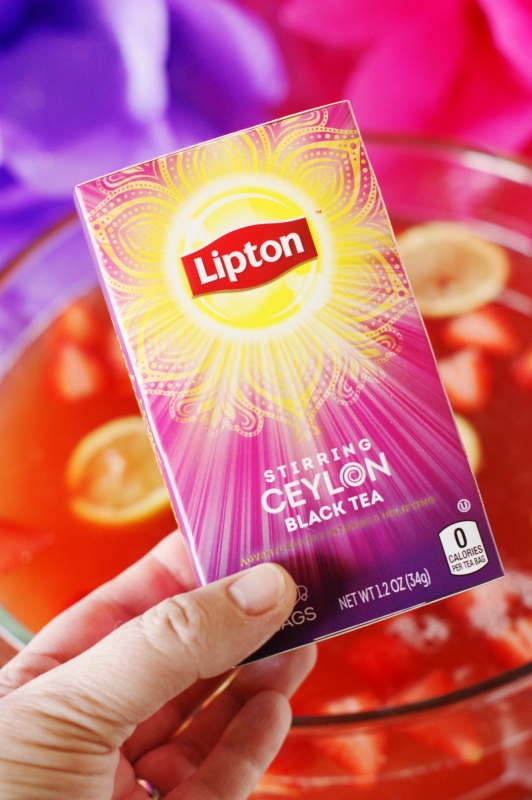 Strawberry Tea Punch Recipe {For the Sweetest Mother-Daughter Tea Party ...