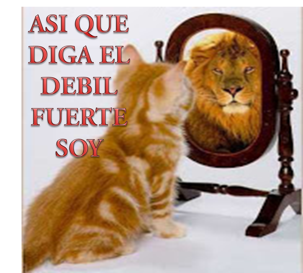ASÍ QUE DIGA EL DÉBIL FUERTE SOY ~ Versiculos