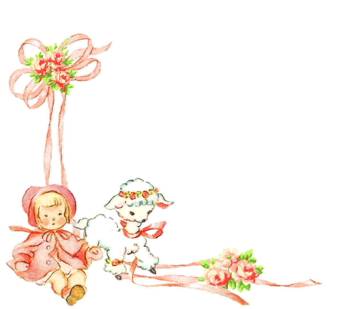 The Graphics Monarch: Baby Girl Digital Scrapbooking Elements Printable ...