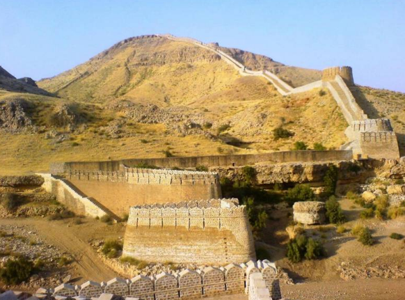 The great wall of sindh (Pakistan)