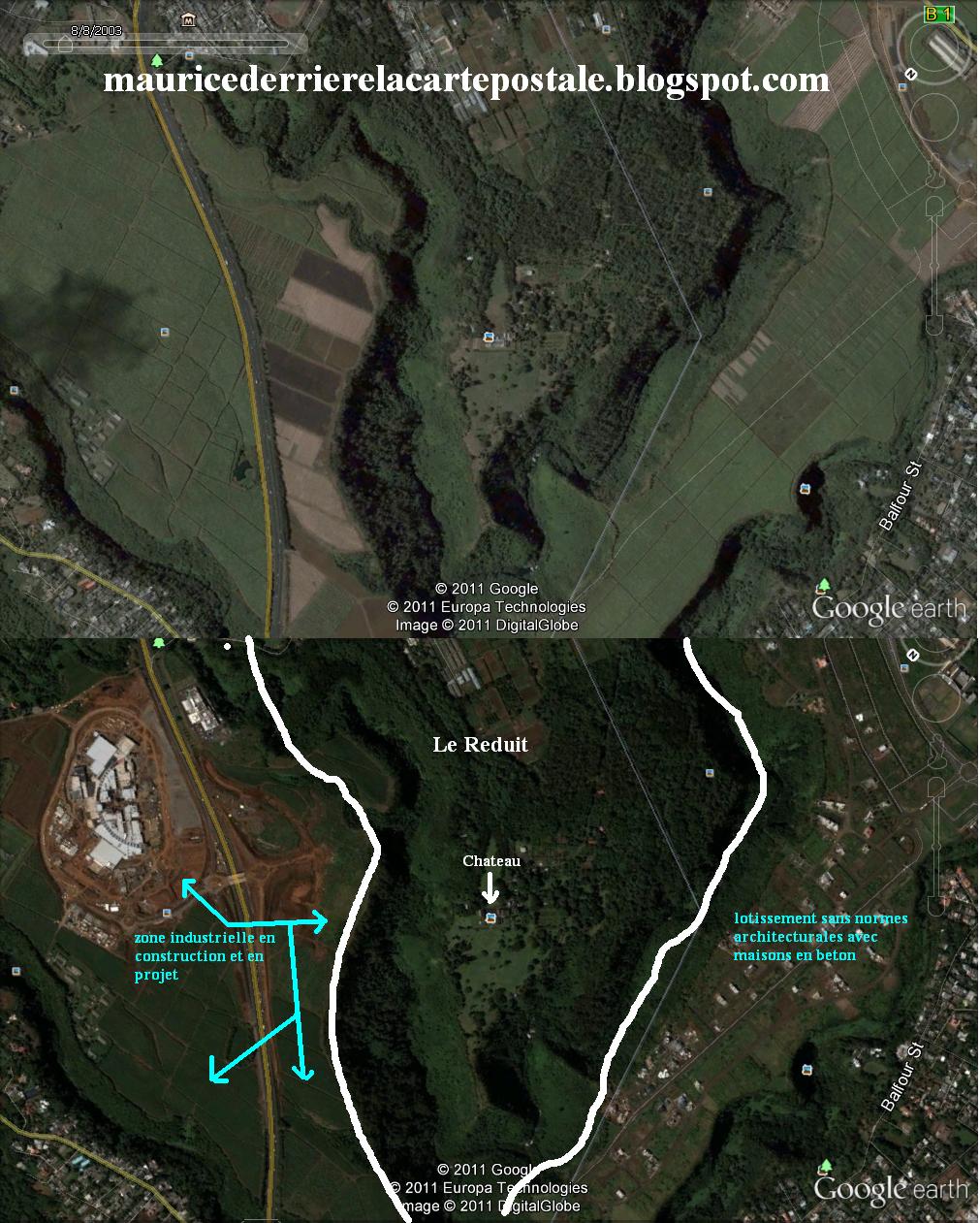 Maurice, derrière la carte postale: Le château du Réduit, un cher massacre.