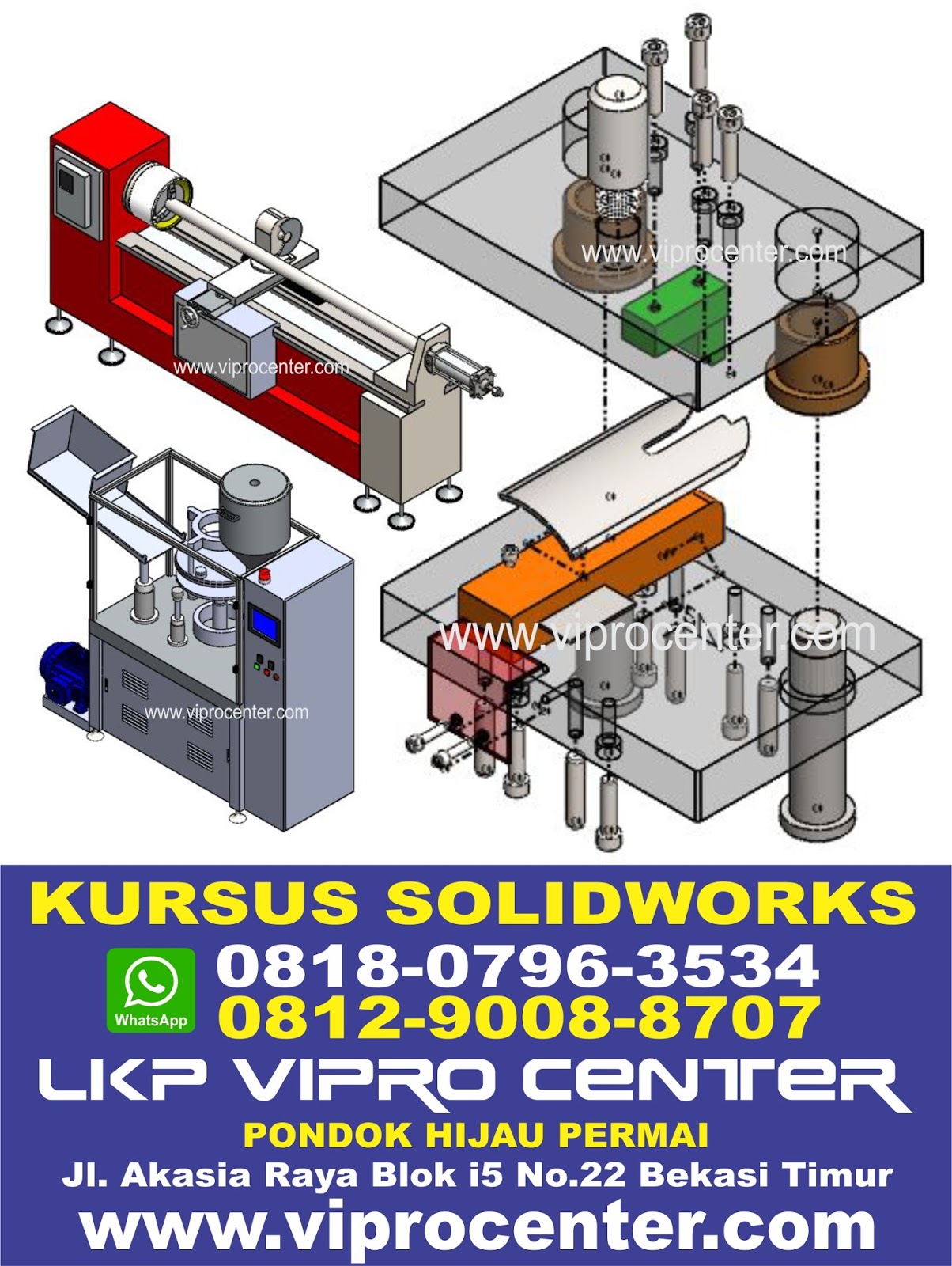 Kursus Solidworks di Bekasi Timur 081807963534