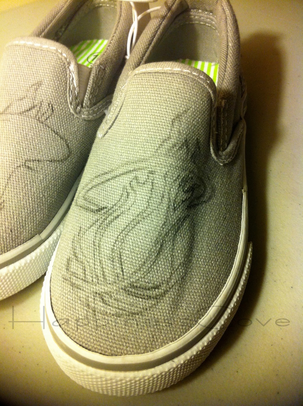 Happiness Cove...: Creations - Hand Painted Shoes