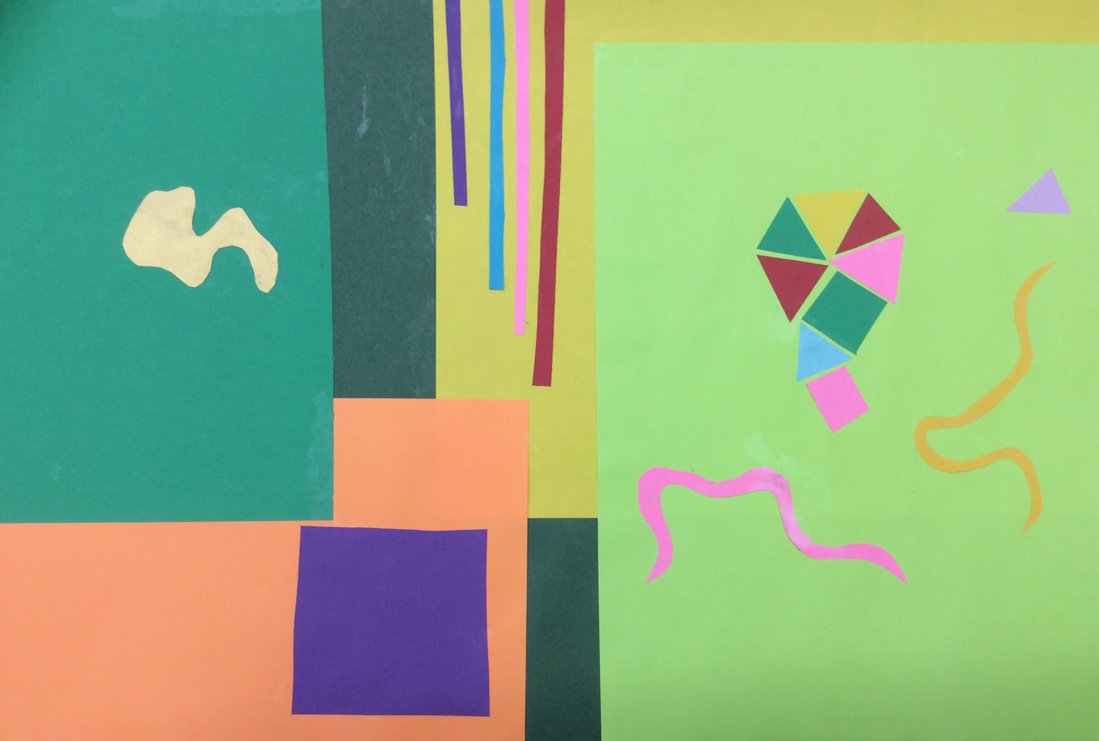 Art with Mrs. Elliott : Matisse-inspired Paper Collages