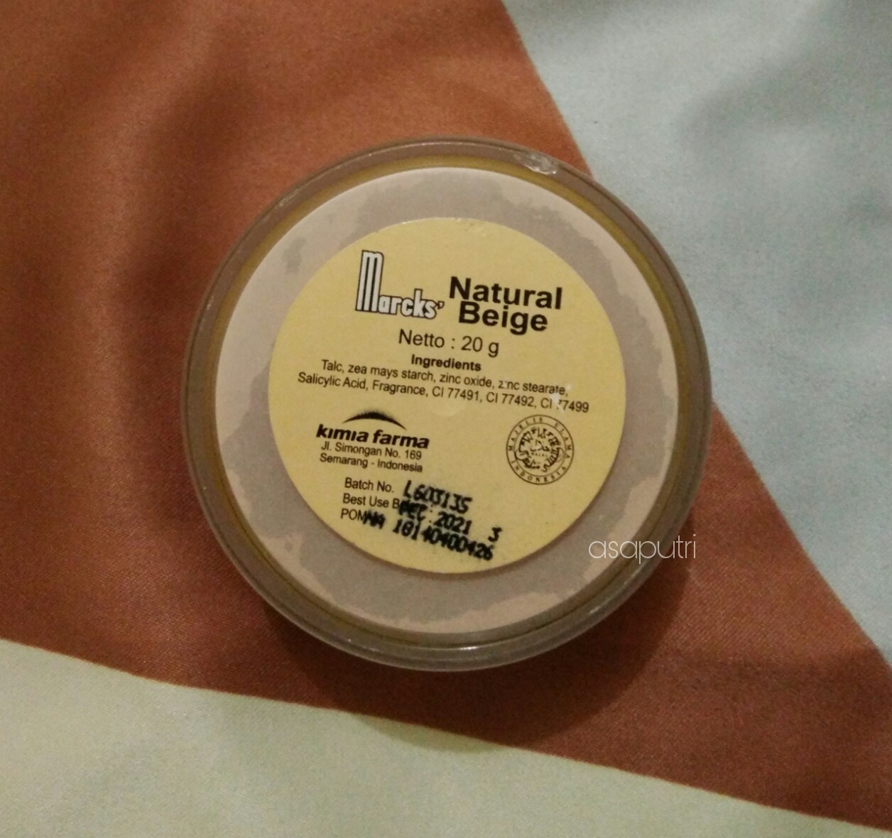 Lifestyle, Traveling and Review by AS: Review Marcks' Loose Powder 20g ...