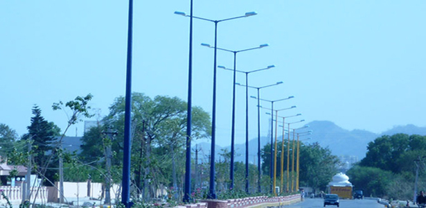 GRP Poles ~ High Mast Lighting Service