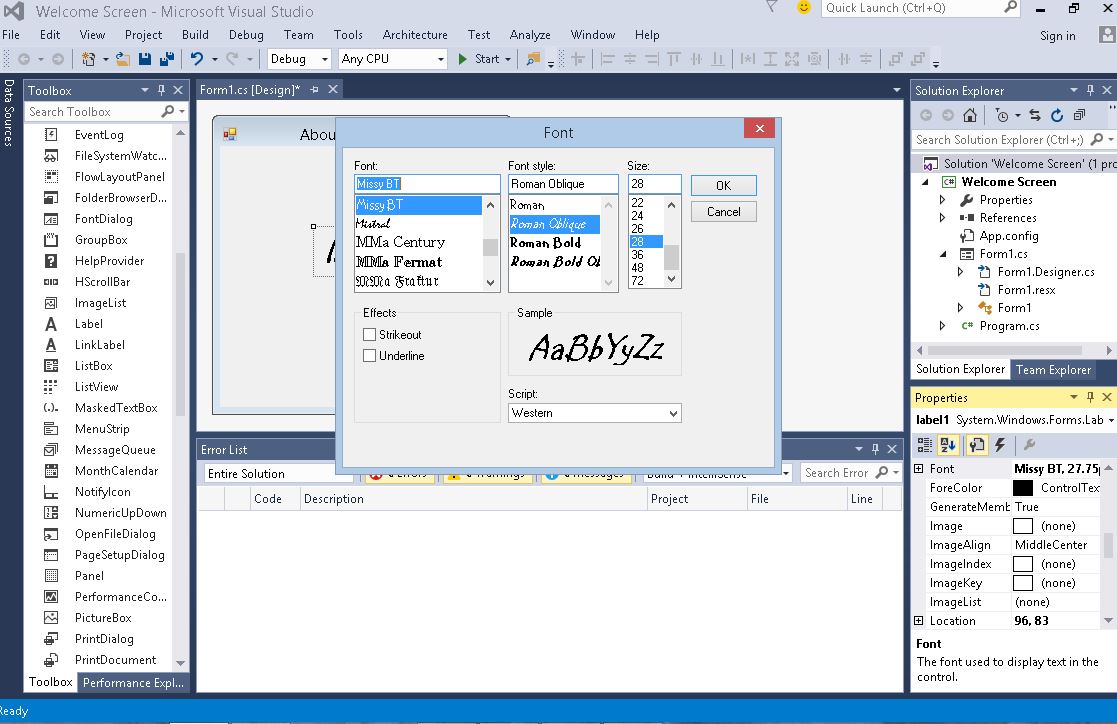 Knowledge Based: Tutorial in Visual Studio C Sharp or C# Part Three ...