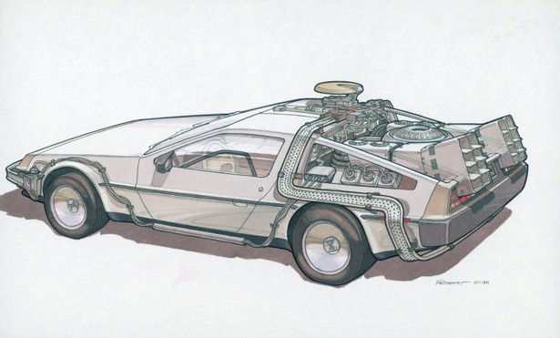 le steadyblog: Dessins concept BTTF II