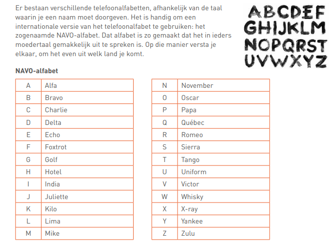 Telefoonmemo invullen + correct doorverbinden + het internationaal ...