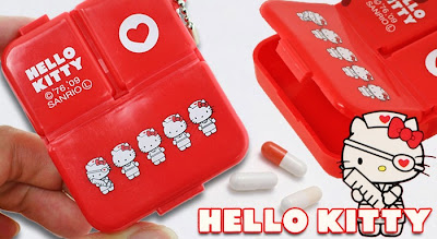 Toys Venture: Original Sanrio Hello Kitty / Rilakkuma Japen Pill Box