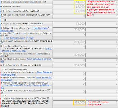 Random Know-Hows: HOW TO FILL-OUT ANNUAL ITR (BIR 1701) FOR THE YEAR ...