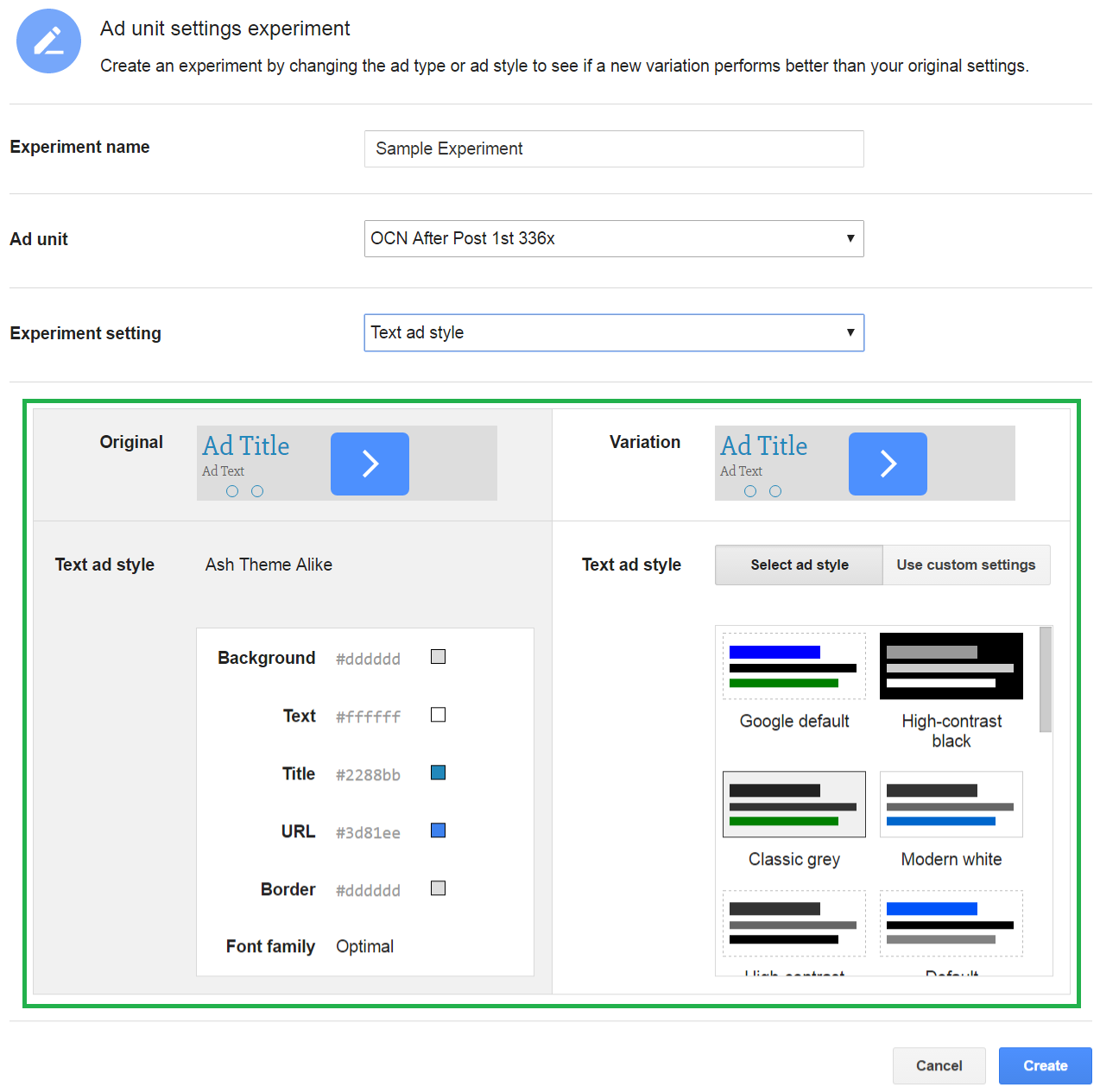 How to experiment with ad units in google adsense. « OnlineClassNotes