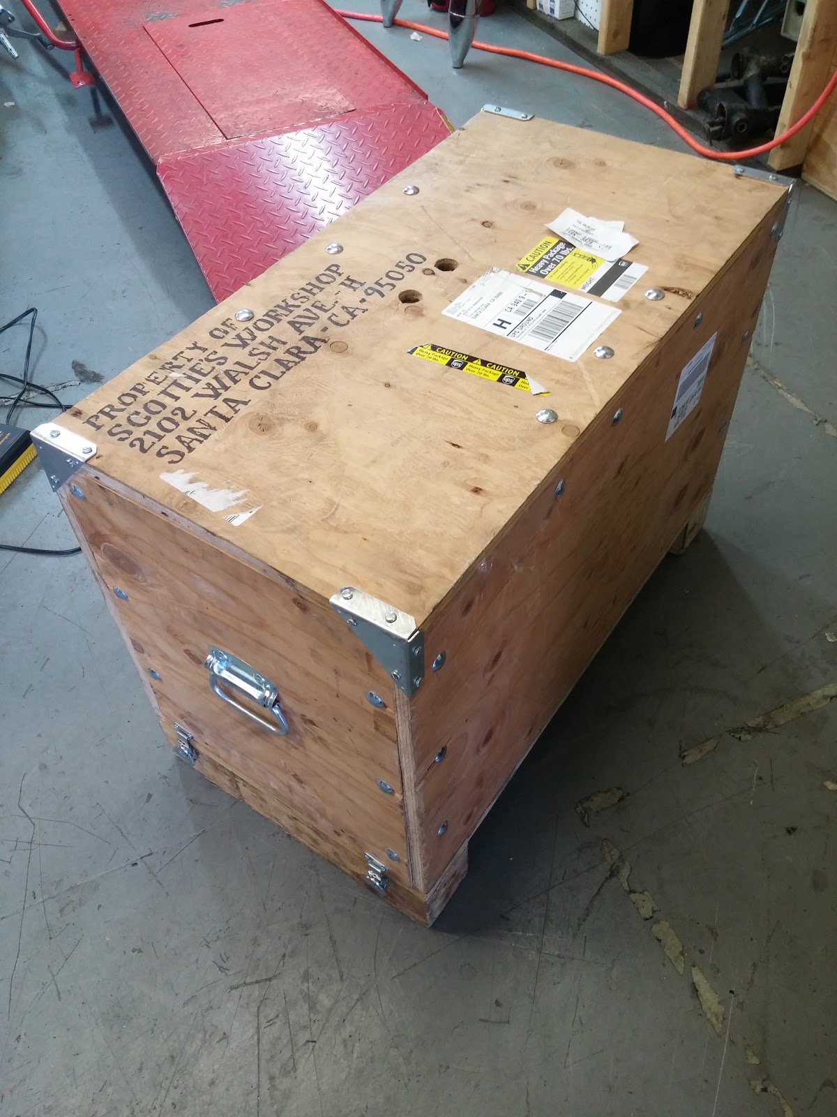 Scottie's Workshop: Make a Shipping Box for a /2 era motor