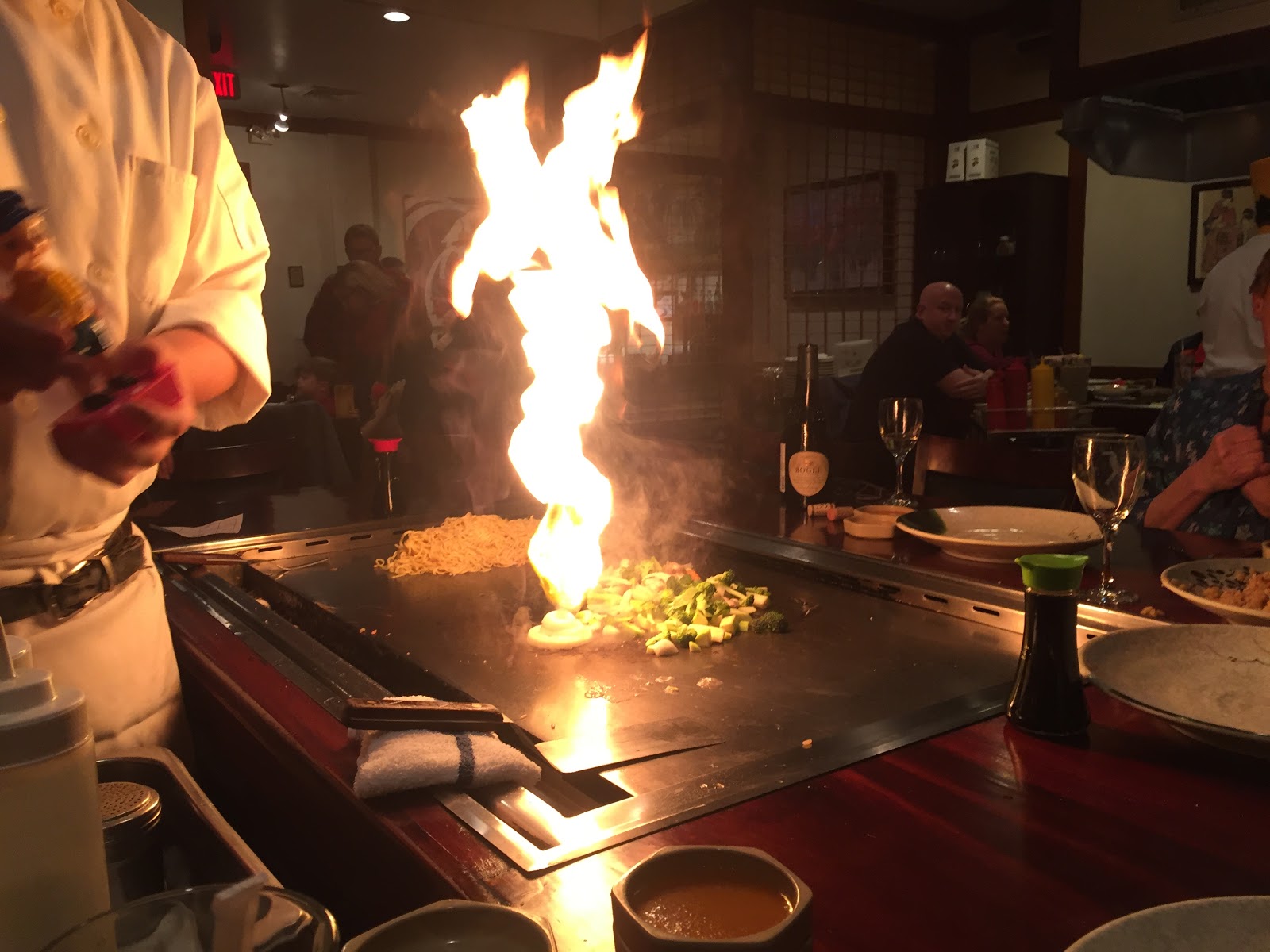 Hibachi Fire
