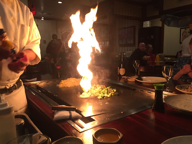 Hibachi Fire