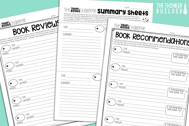 The Tower of Books Challenge: A Reading Log Alternative