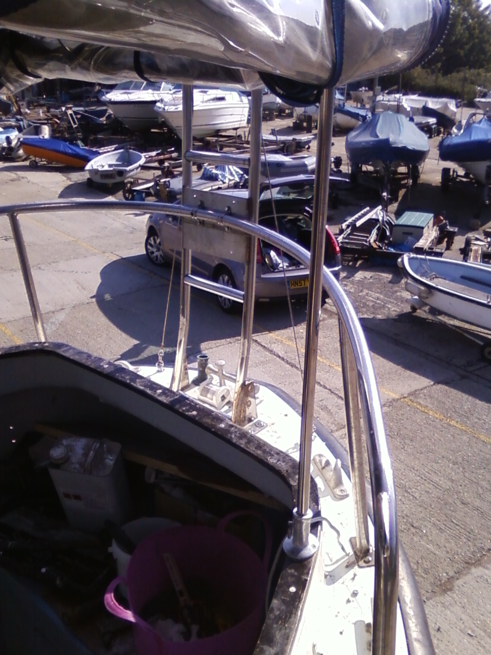 Bobtail's Conversion to Junk Rig