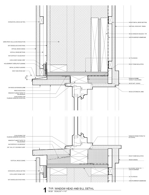 Rochester Passive House: Window Installation