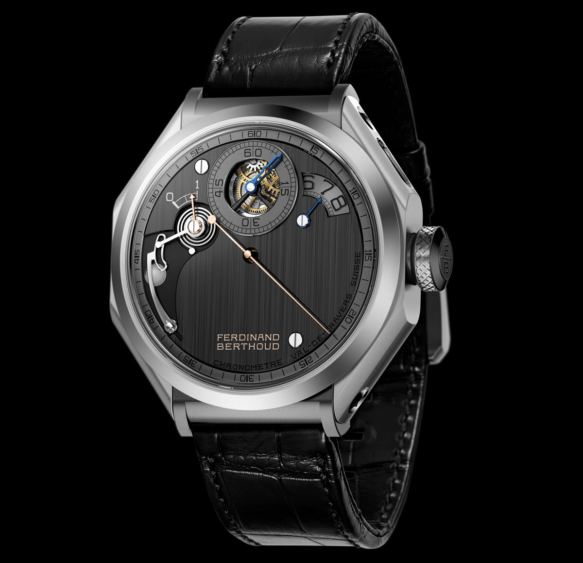 SIHH 2018: Ferdinand Berthoud - Chronomètre FB 1R.6-1 | Time and ...