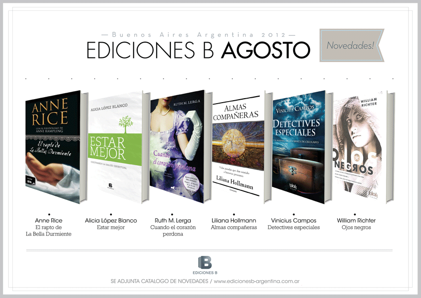 LIBROS: Novedades de Ediciones B