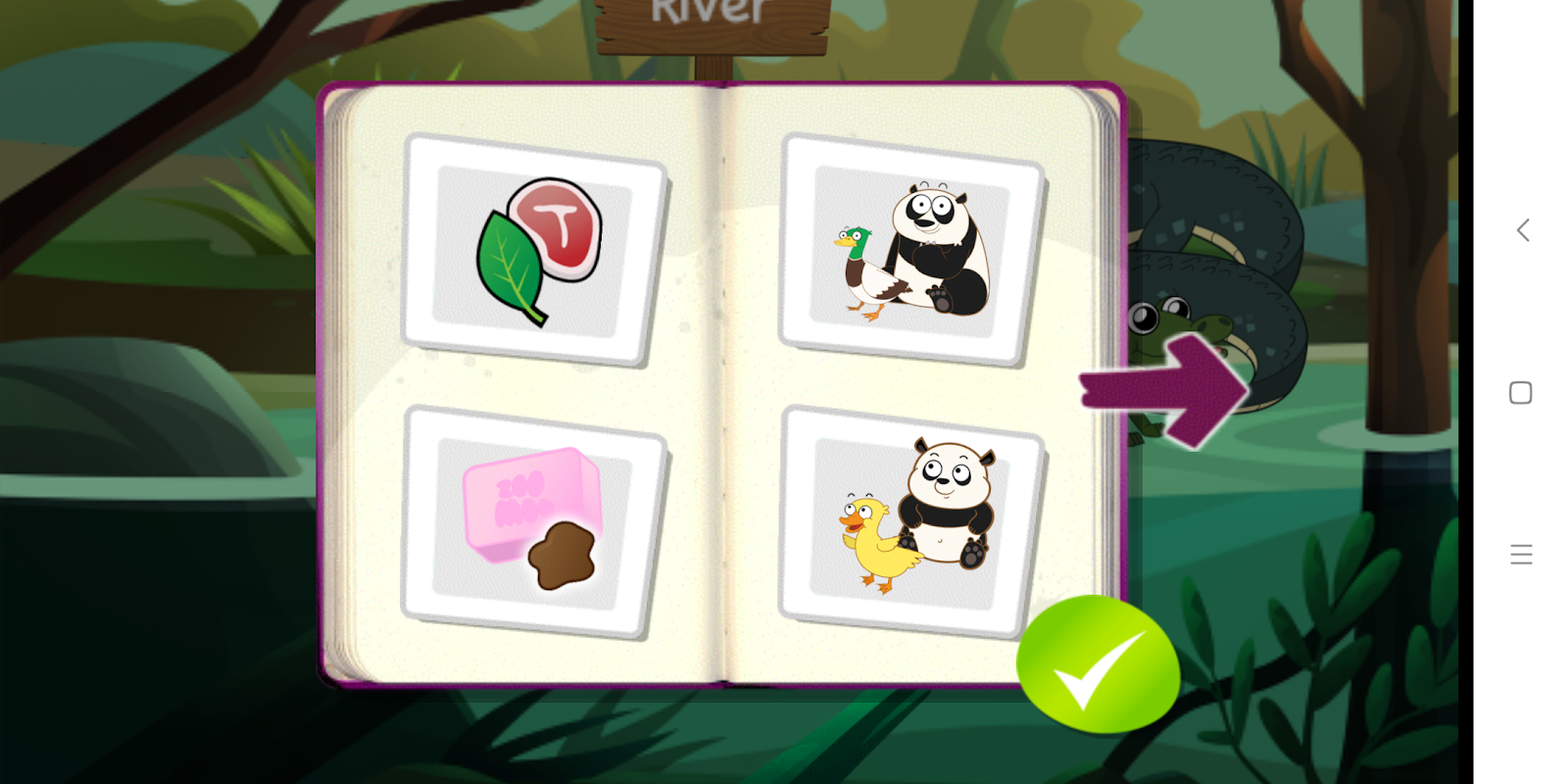 Pengenalan Dunia hewan sejak balita dengan aplikasi Zoomoo - Black Girl