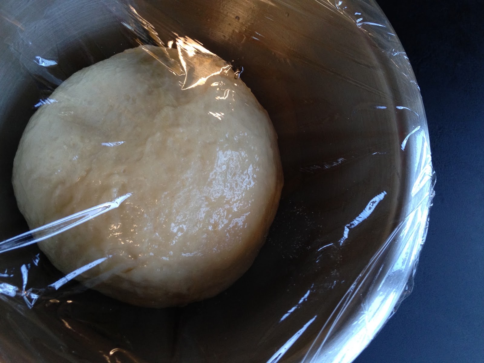 Domplines (Puerto Rican Fried bread) with stew beans