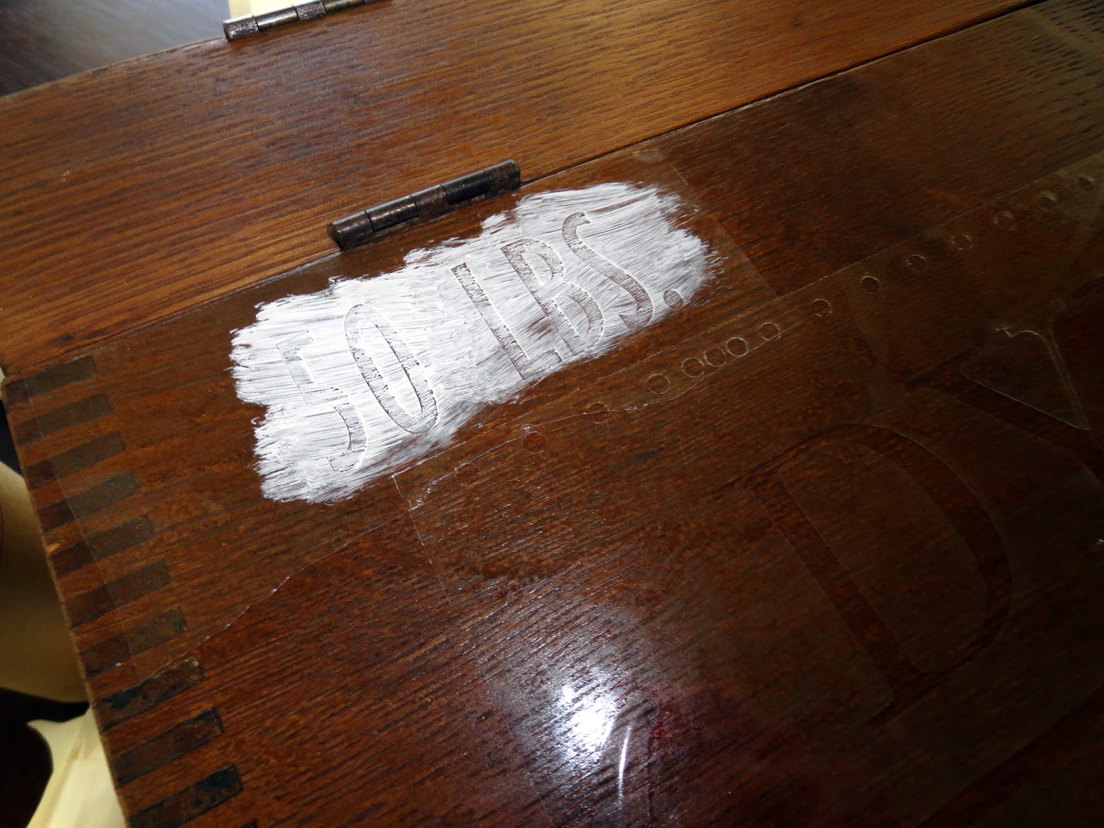 Vintage box turned Dynamite storage box with simple distressing and ...