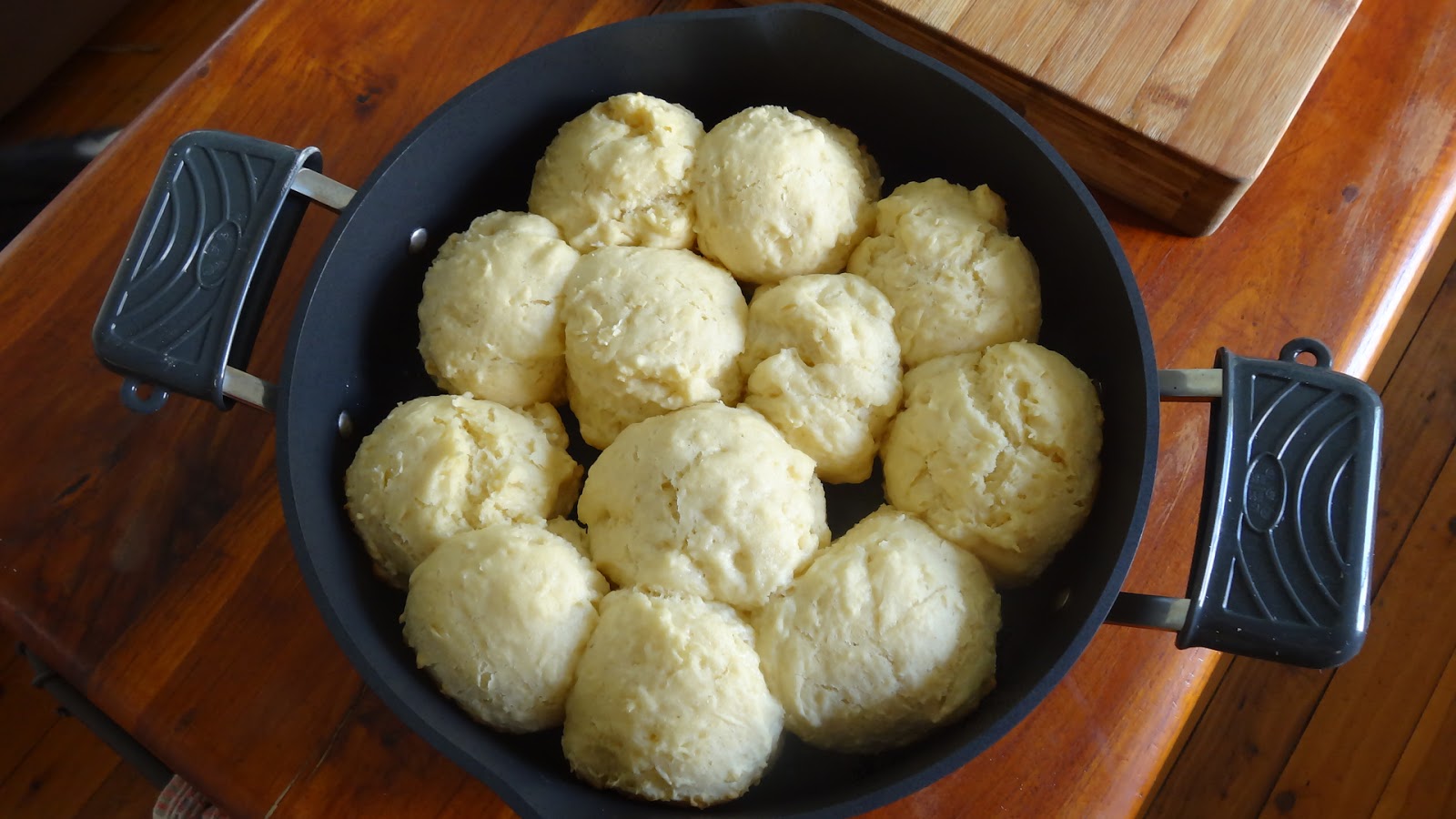 leftleg designs: Stove top Scones - Chef's Toolbox Saute Pan