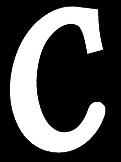 Hinh nen thu phap chu cach dieu - Chu C | Hình nền