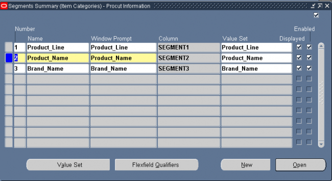 Oracle Inventory Flexfields Implementation Learn Oracle