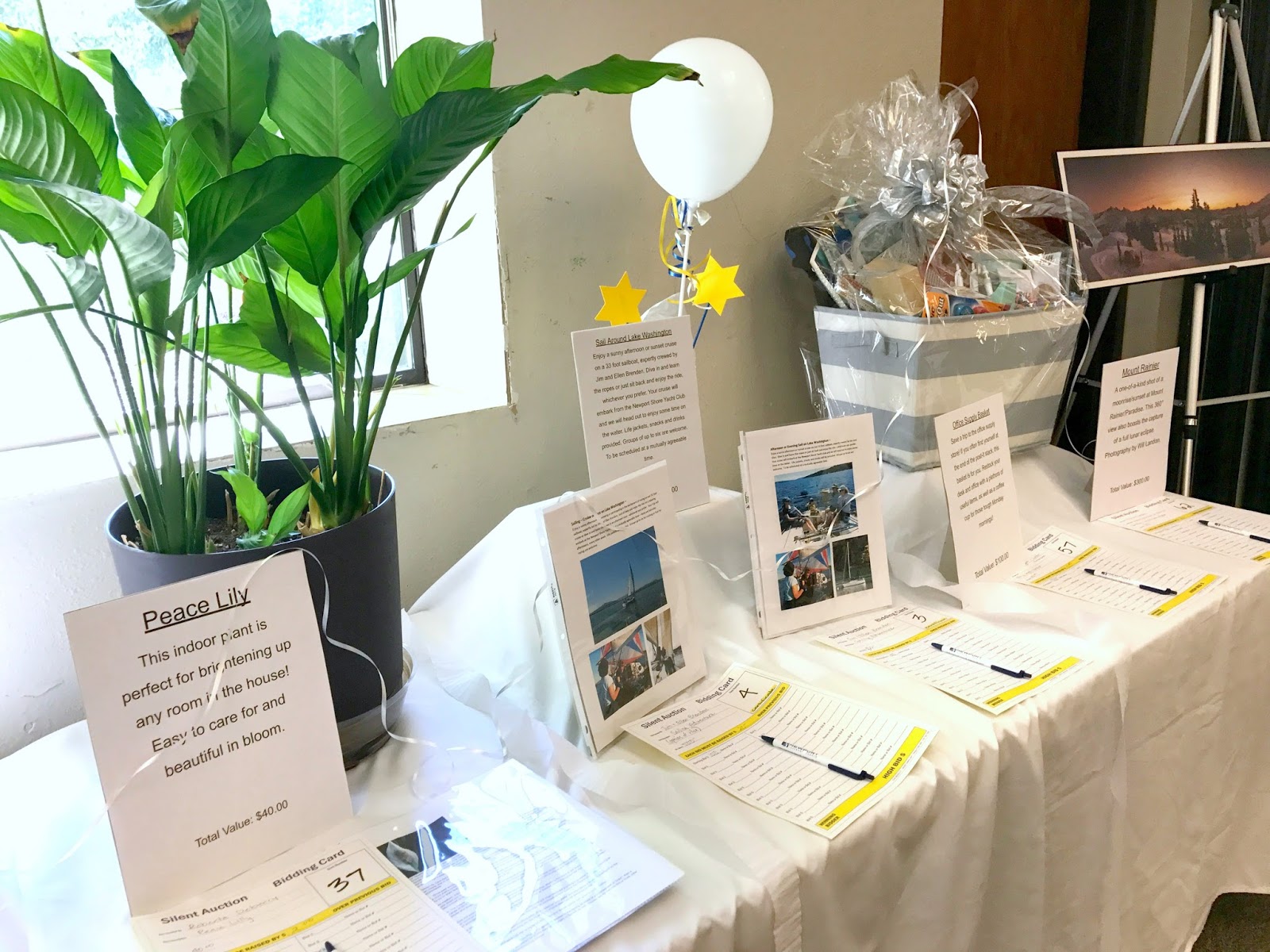 michelle paige blogs: Decorate A Fundraising Auction for Cheap